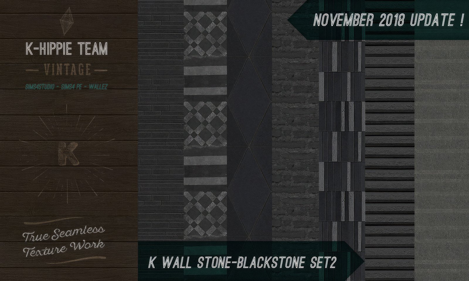 7 Walls – Stone Blackstone – sets 1&2 – Tech Hippie